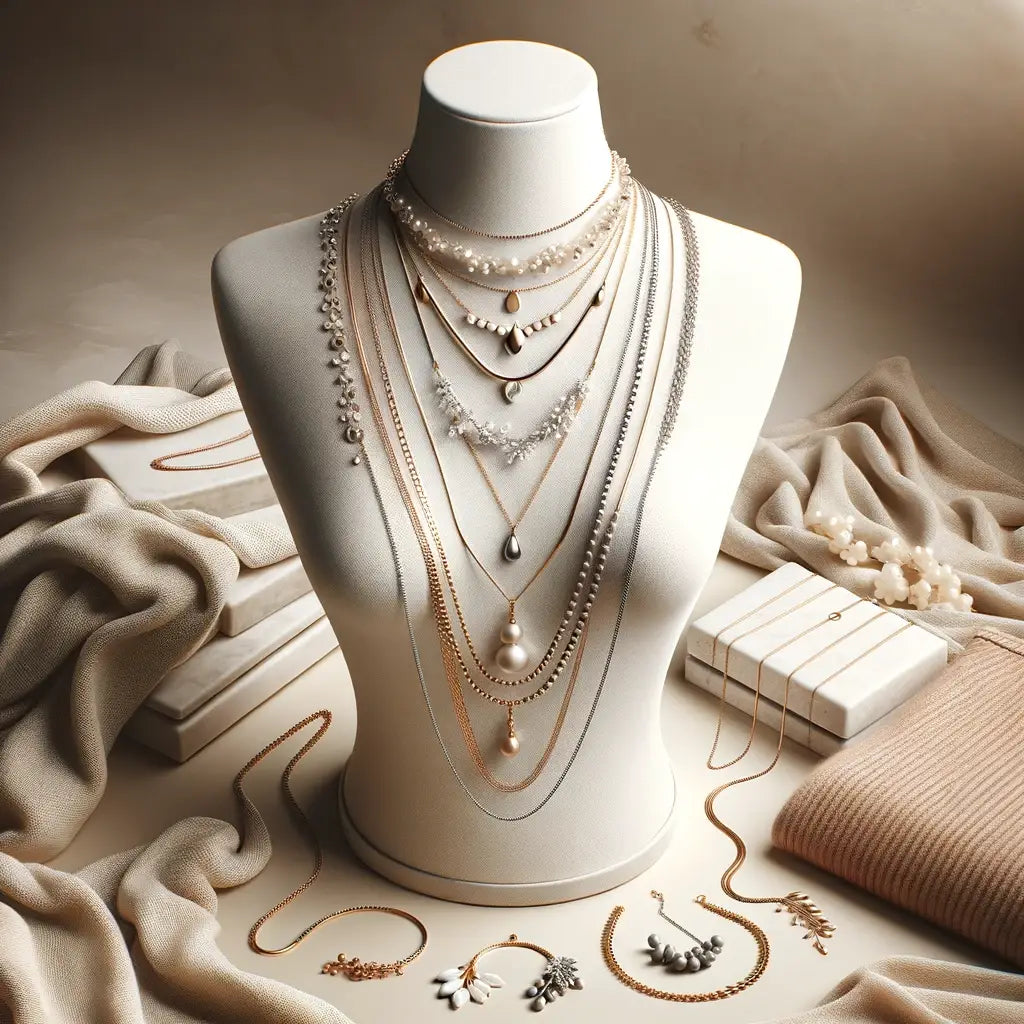 The Art of Layering: How to Style Multiple Necklaces – Ice Lab